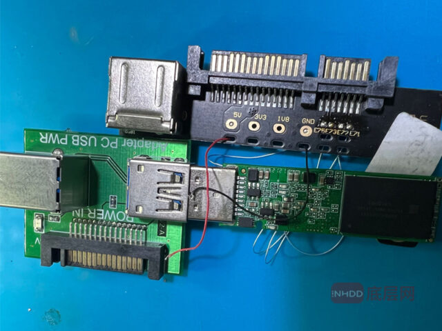 固态U盘SM2258XT主控数据恢复改SATA接口定义与常见数据恢复方法