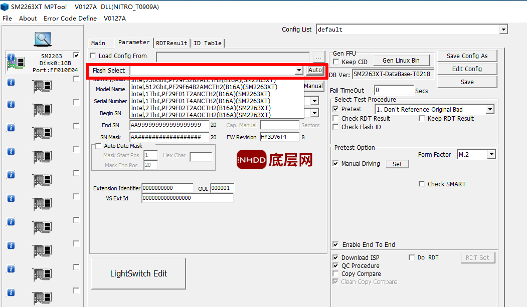 慧荣SM2263XT主控固态硬盘开卡教程及量产工具下载